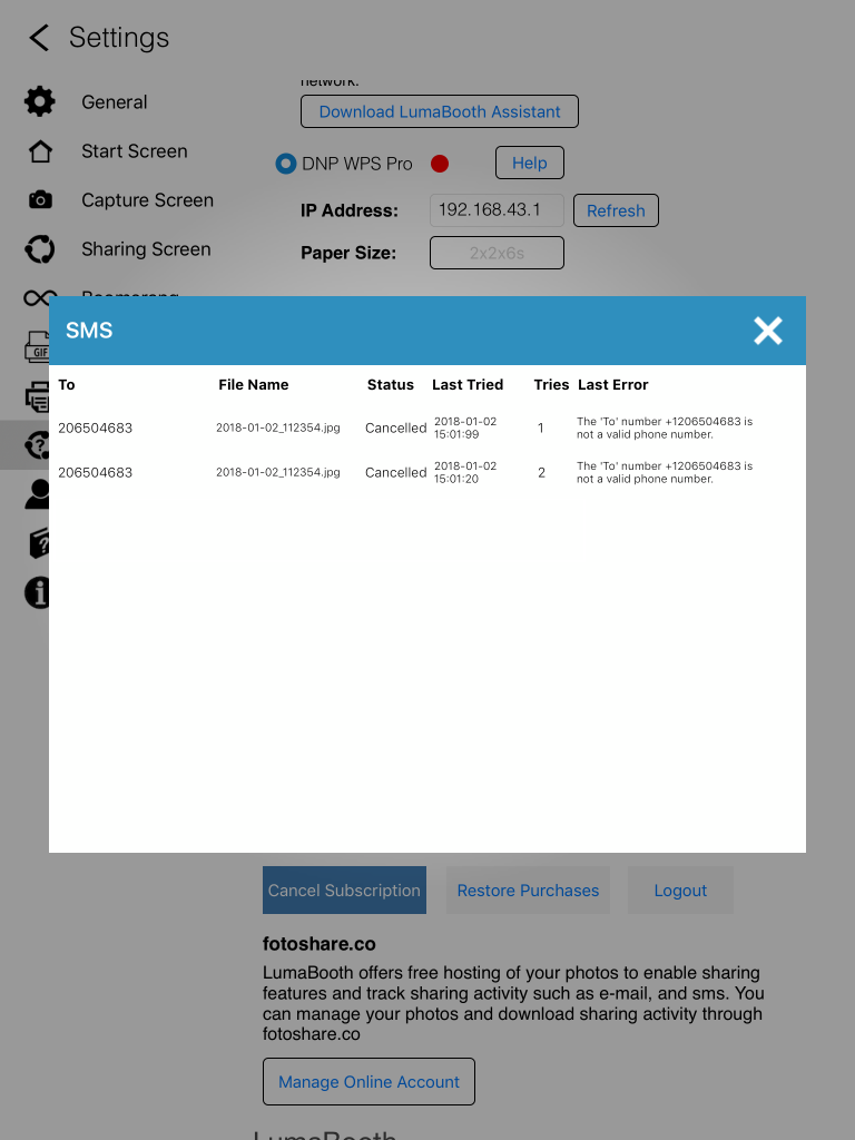 LumaBooth v1.7 Update