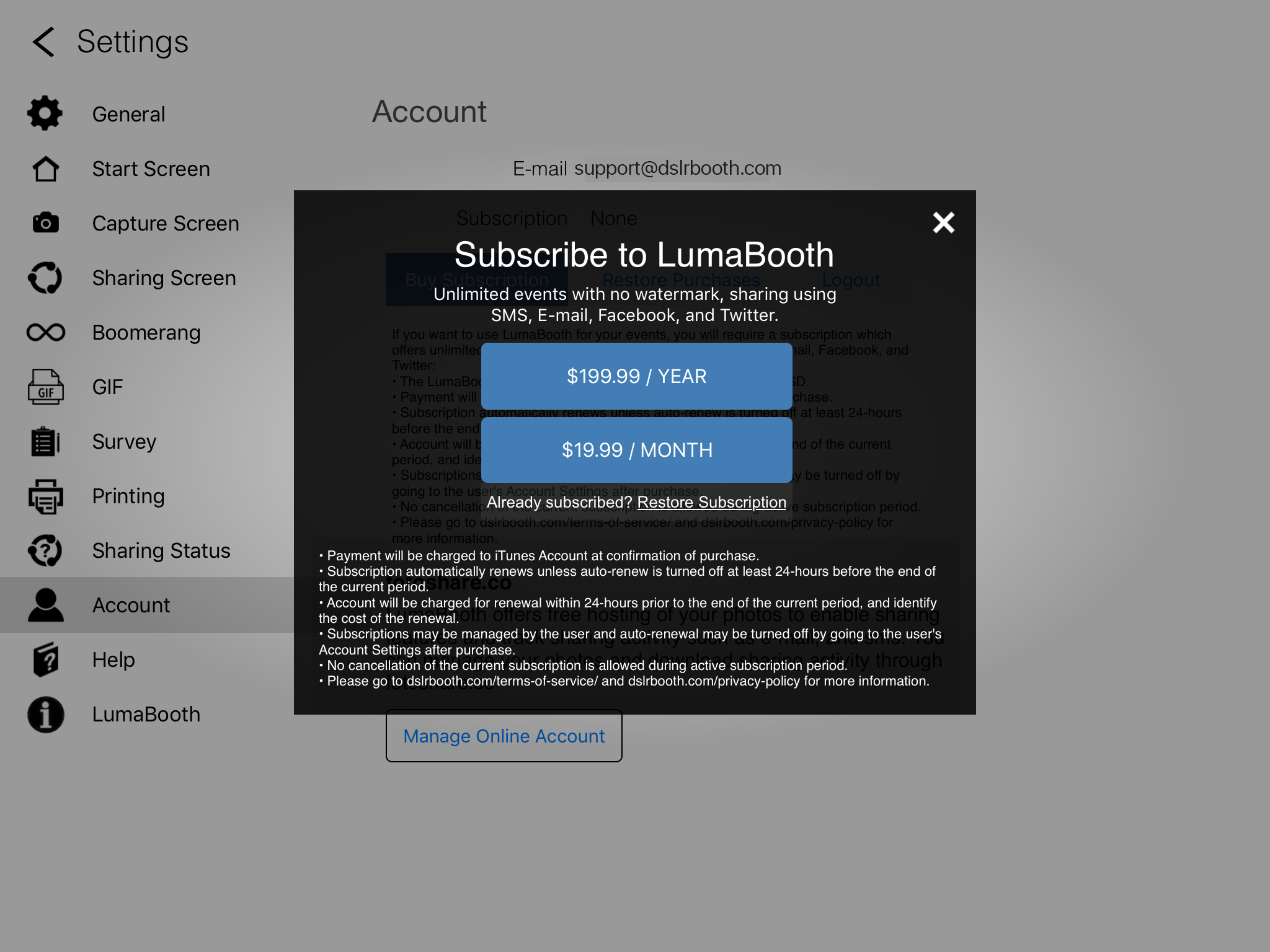 LumaBooth v2.0 Update