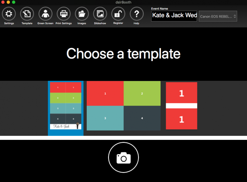 dslrBooth for Mac v.3.1