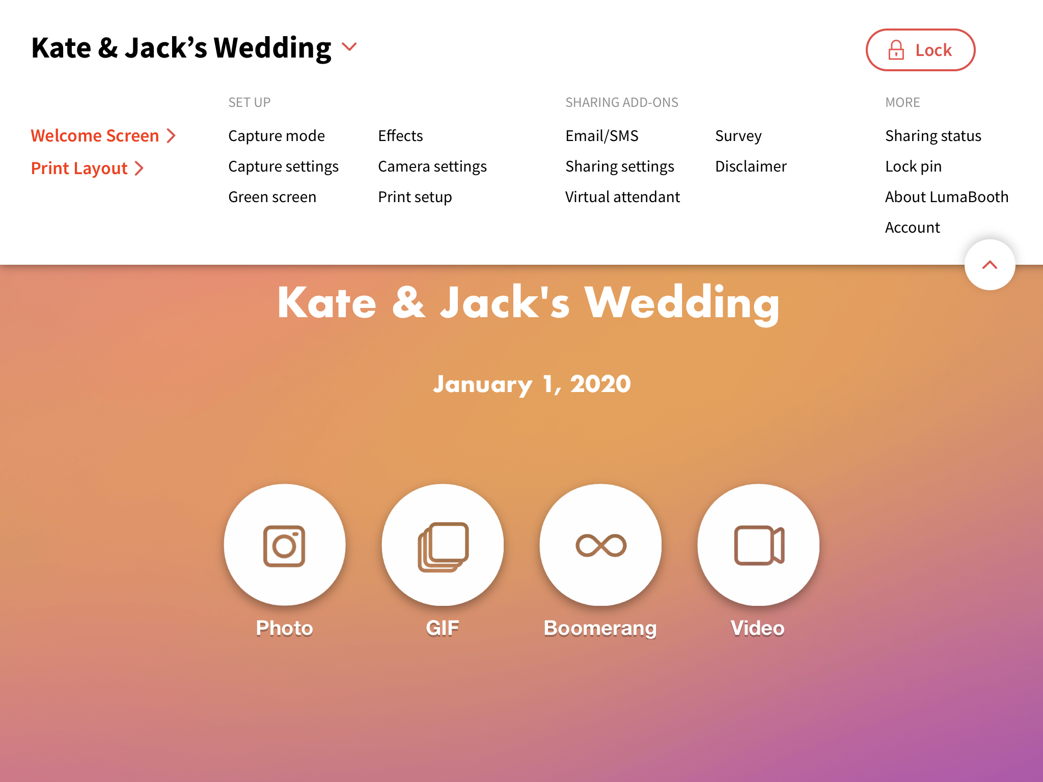 Lumabooth v2.5 Redesign