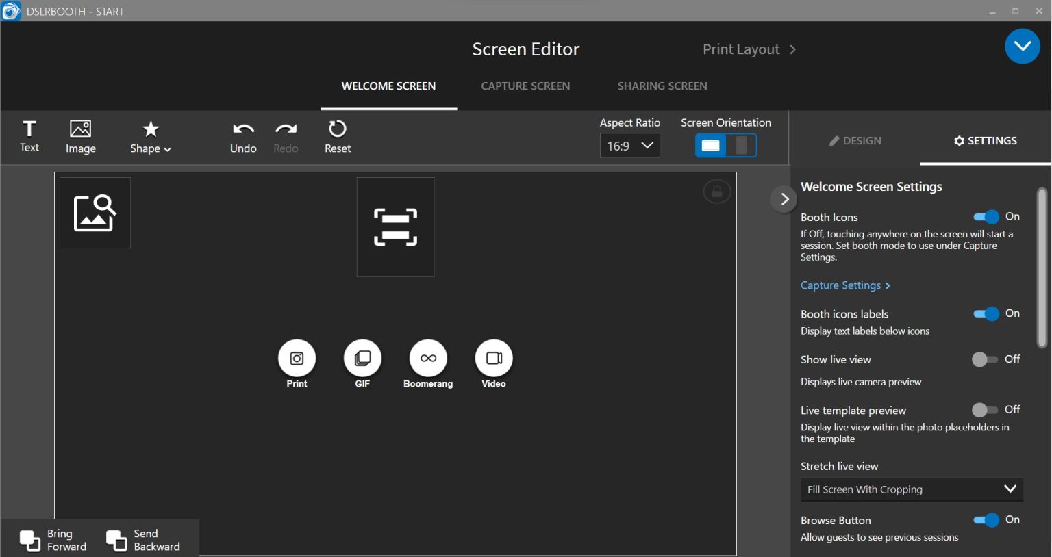 dslrBooth 7, Customizable Screens, Updated UI, and new subscription system