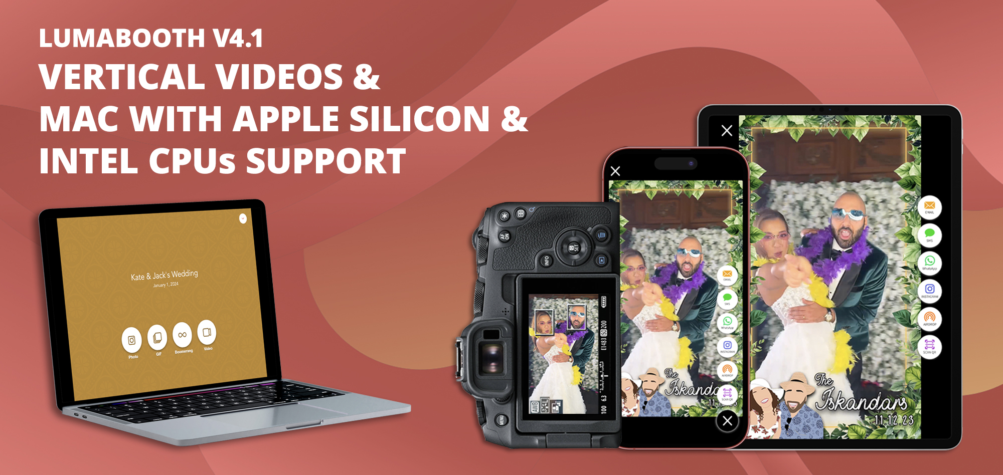 LumaBooth 4.1 – Vertical Videos & Full Mac Support