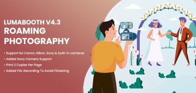 LumaBooth v4.3 – Roaming Photography and Sony camera support