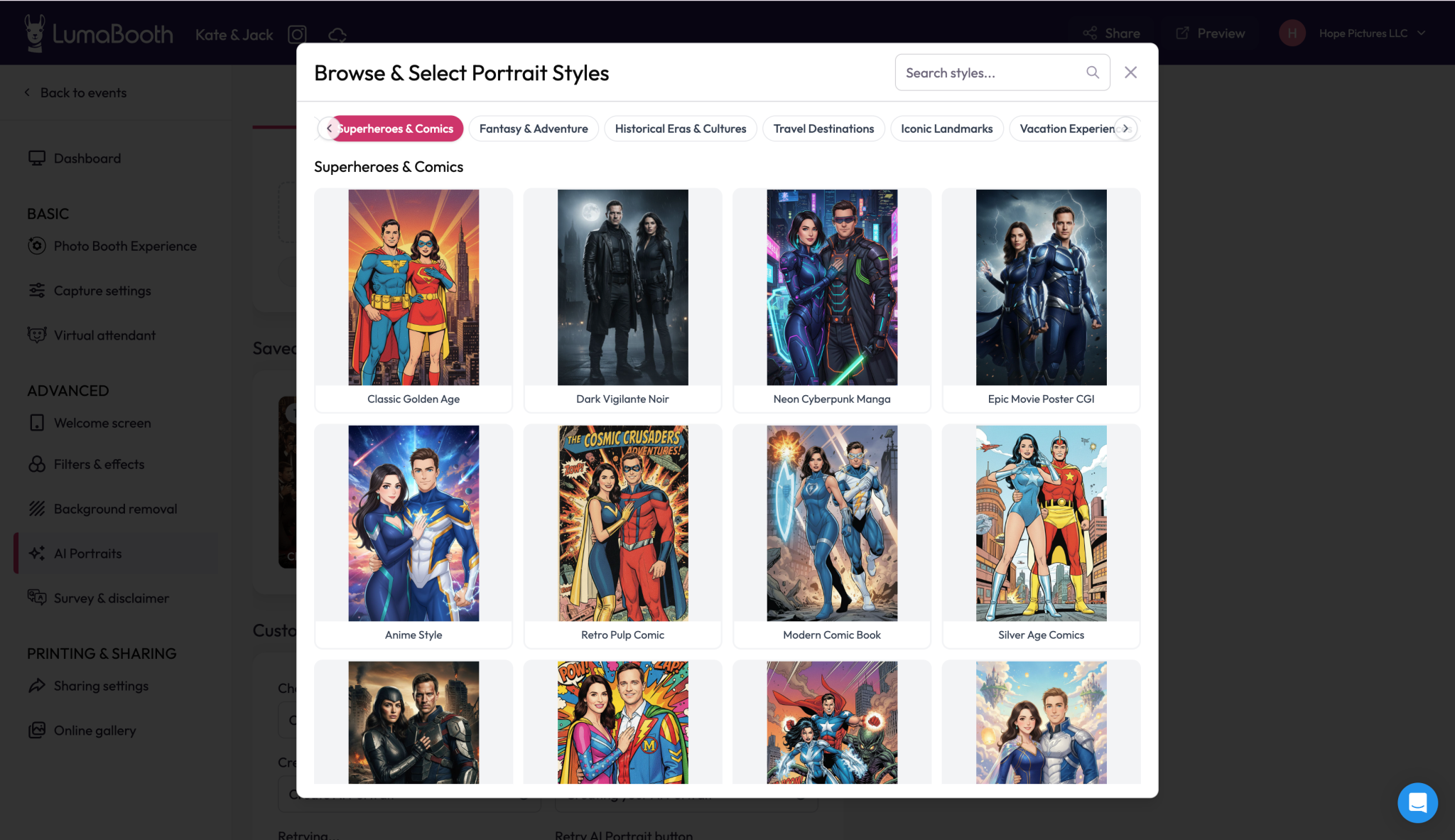 LumaBooth 5.0 is Here: Dashboard, AI Portraits, and a Fresh New Look