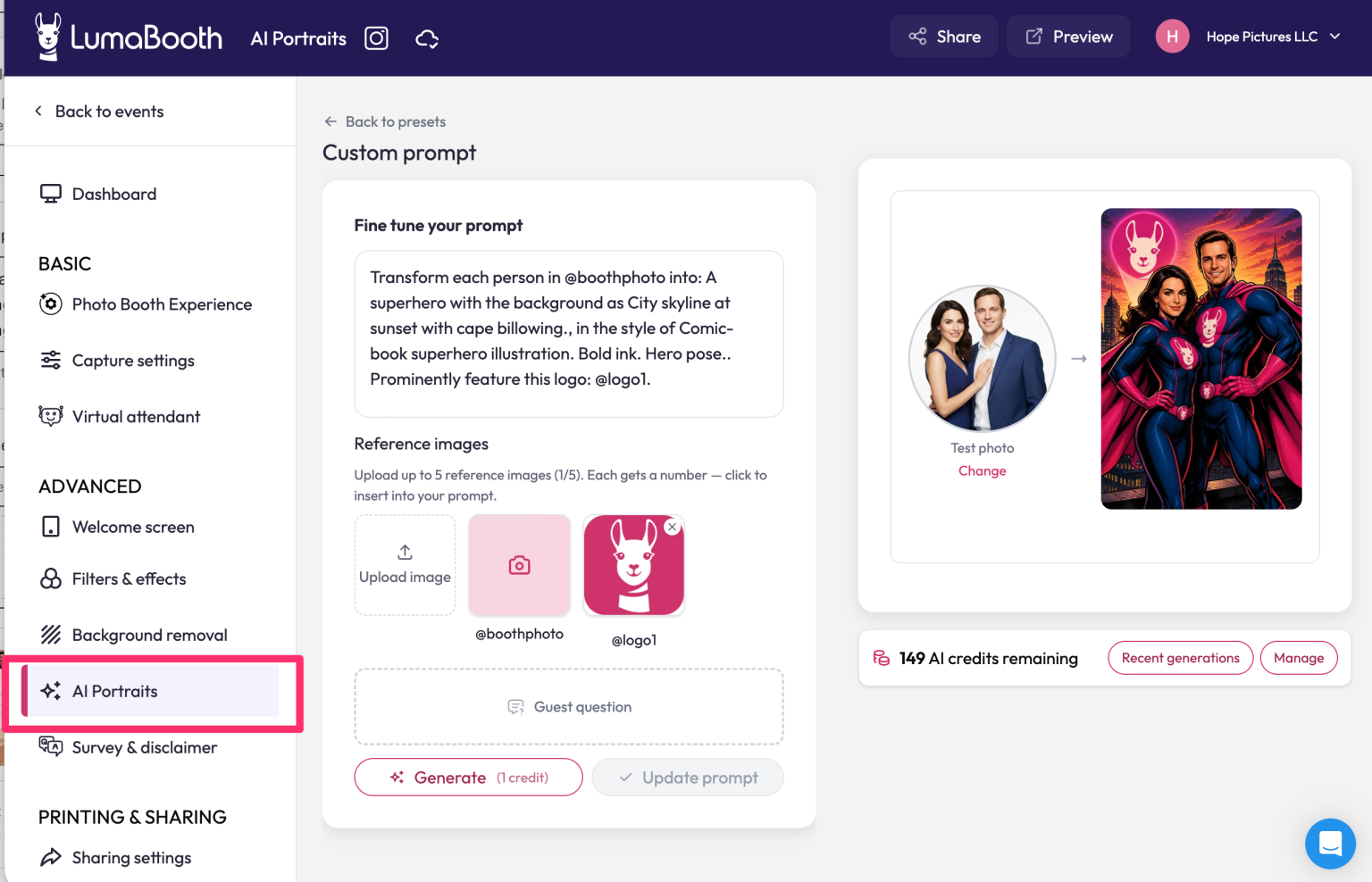 Custom AI Portraits: Build Any Look, Make It Personal